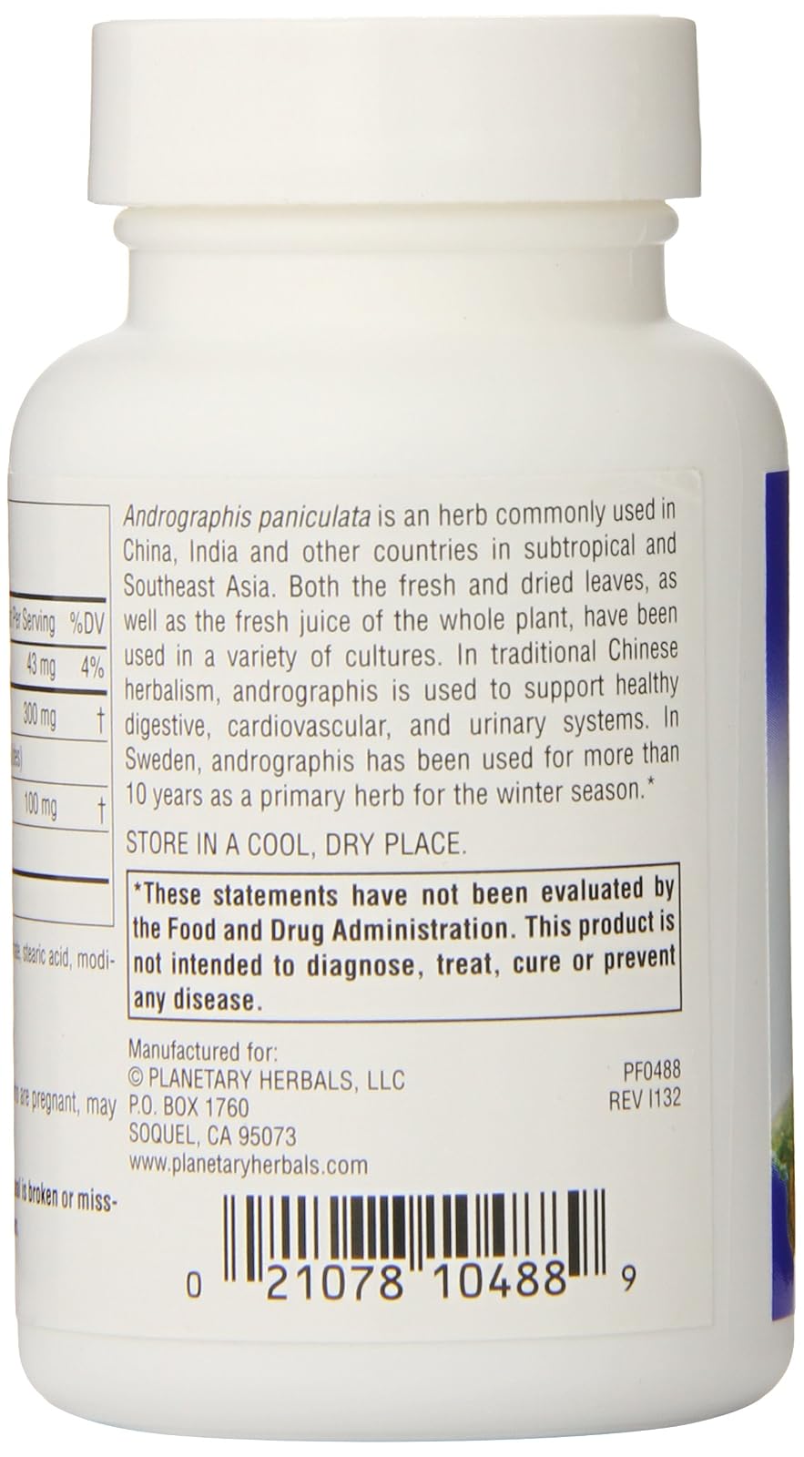 natural Andrographis for wellness