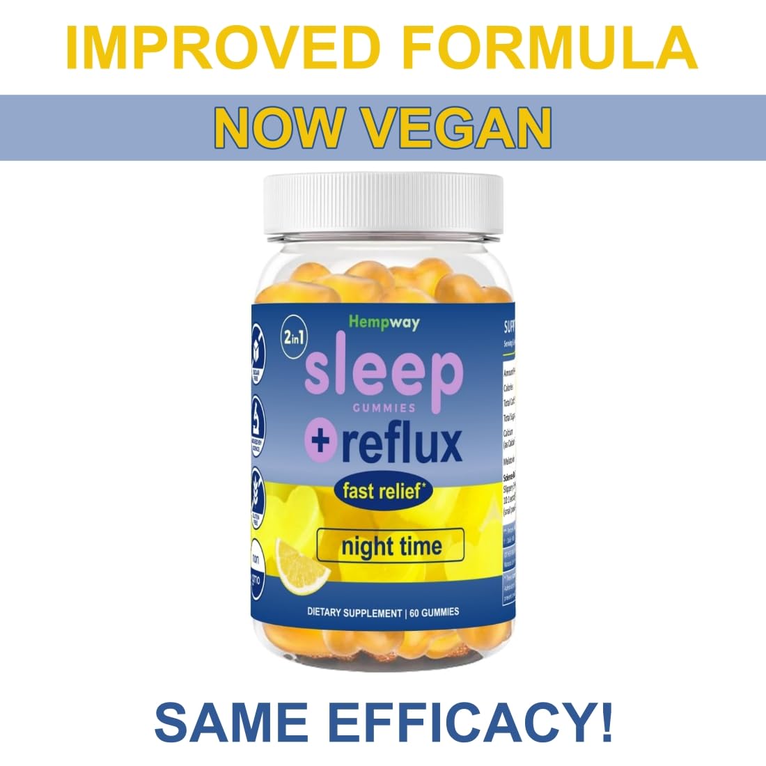 natural antacid gummy multivitamins