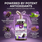 Natural anti-aging benefits of resveratrol