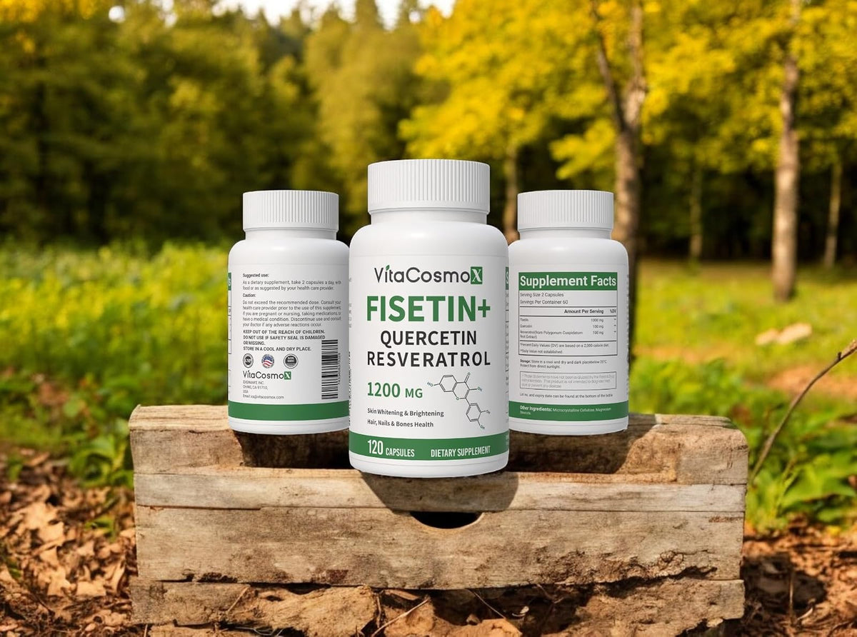 Natural anti-aging Fisetin capsules