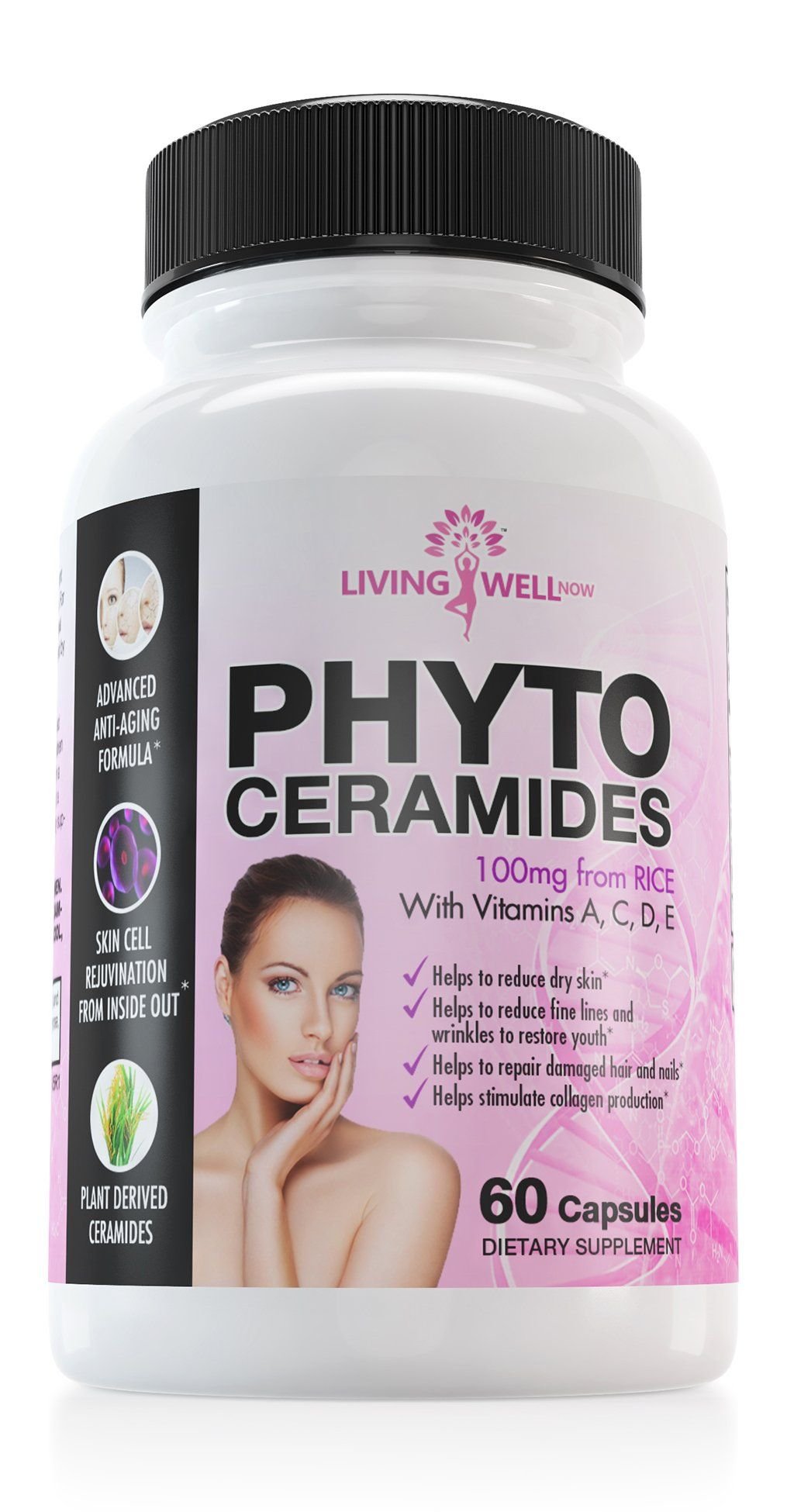 natural anti-aging phytoceramides pills