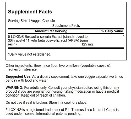 natural anti-inflammatory Boswellia capsules