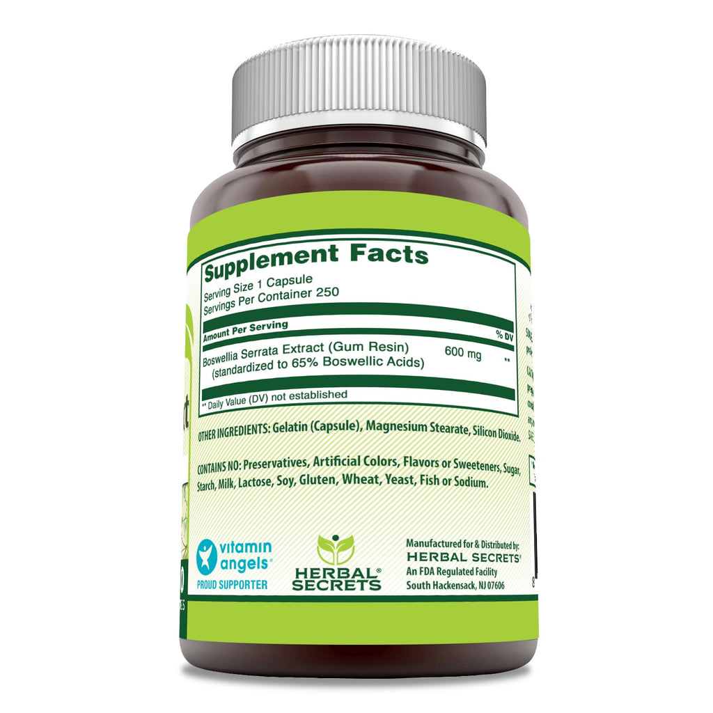 Natural anti-inflammatory Boswellia extract