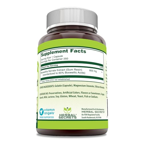 Natural anti-inflammatory Boswellia extract