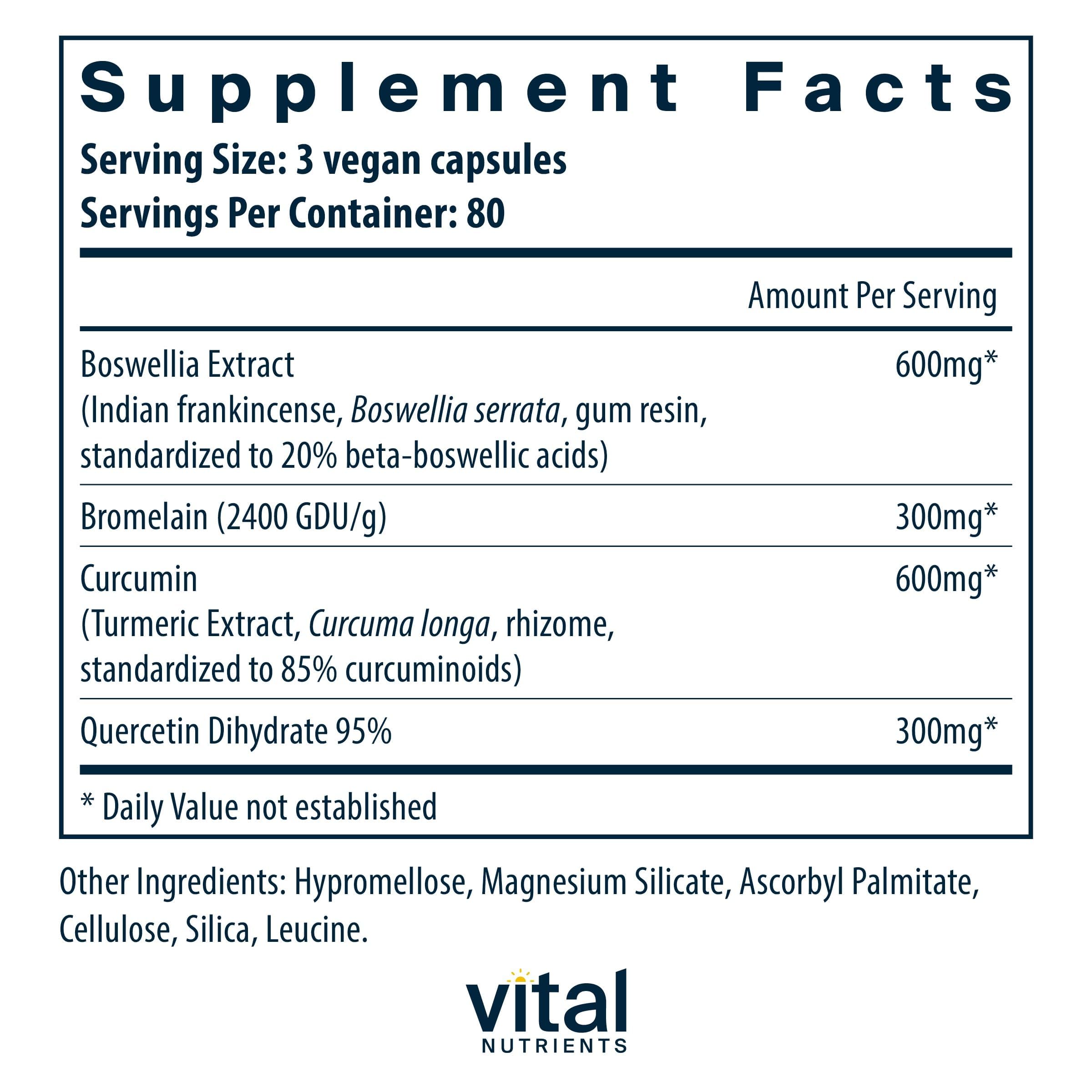 natural anti-inflammatory curcumin formula
