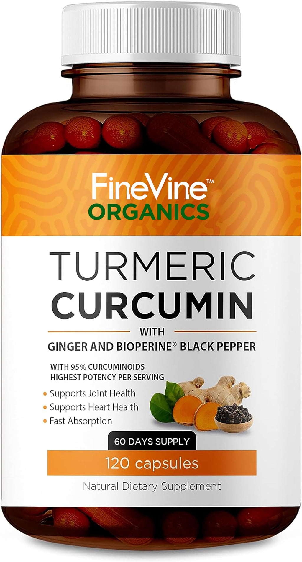 natural anti-inflammatory curcumin supplement