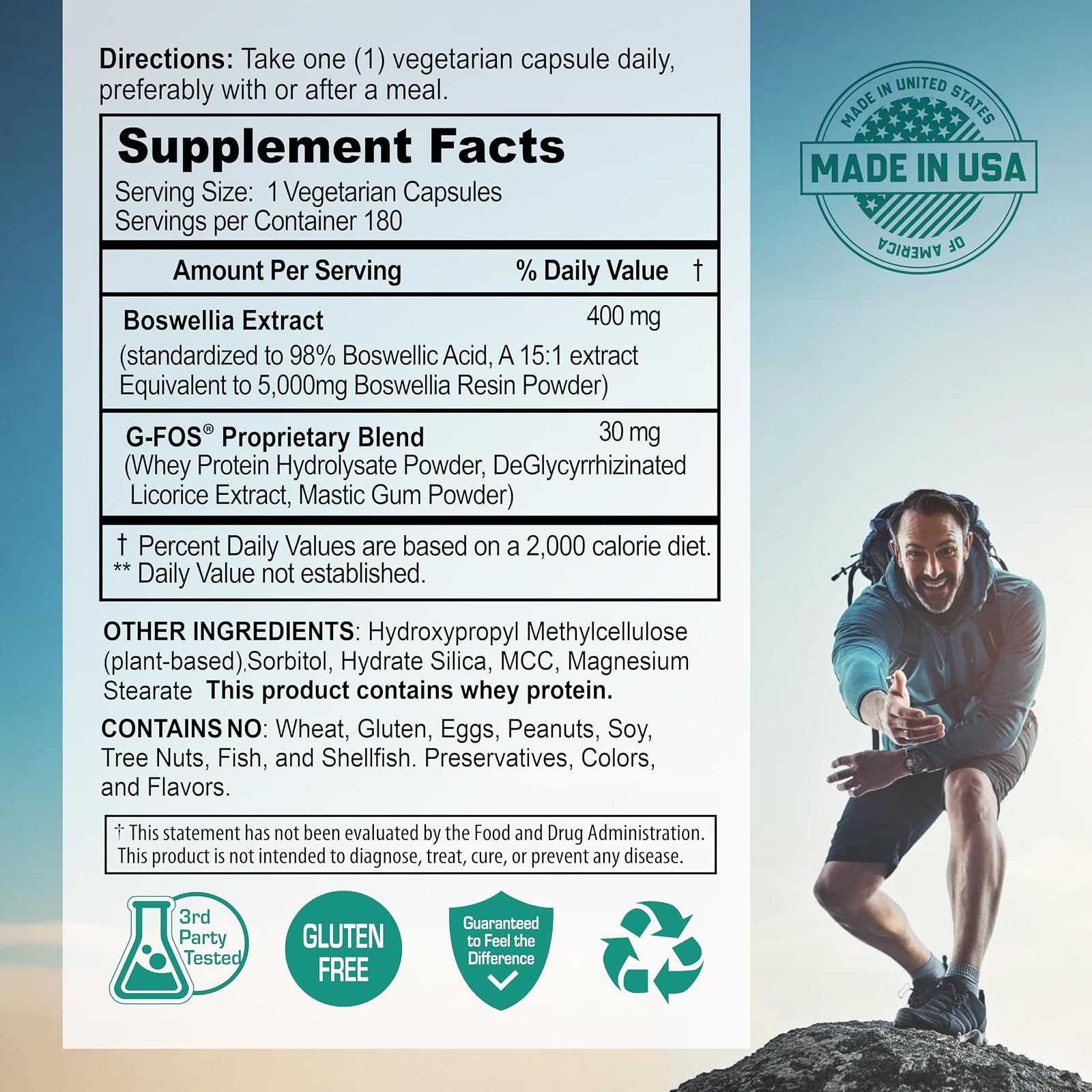 natural anti-inflammatory herbal capsules