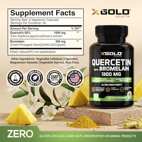 natural anti-inflammatory Quercetin capsules