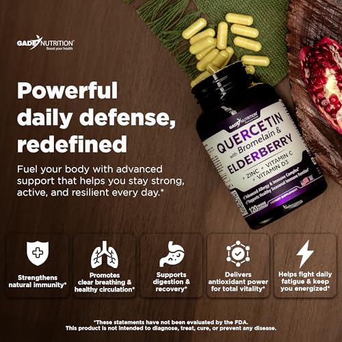 Natural anti-inflammatory Quercetin supplement