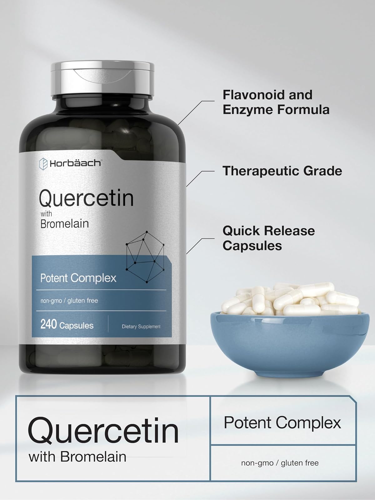 natural anti-inflammatory quercetin supplement