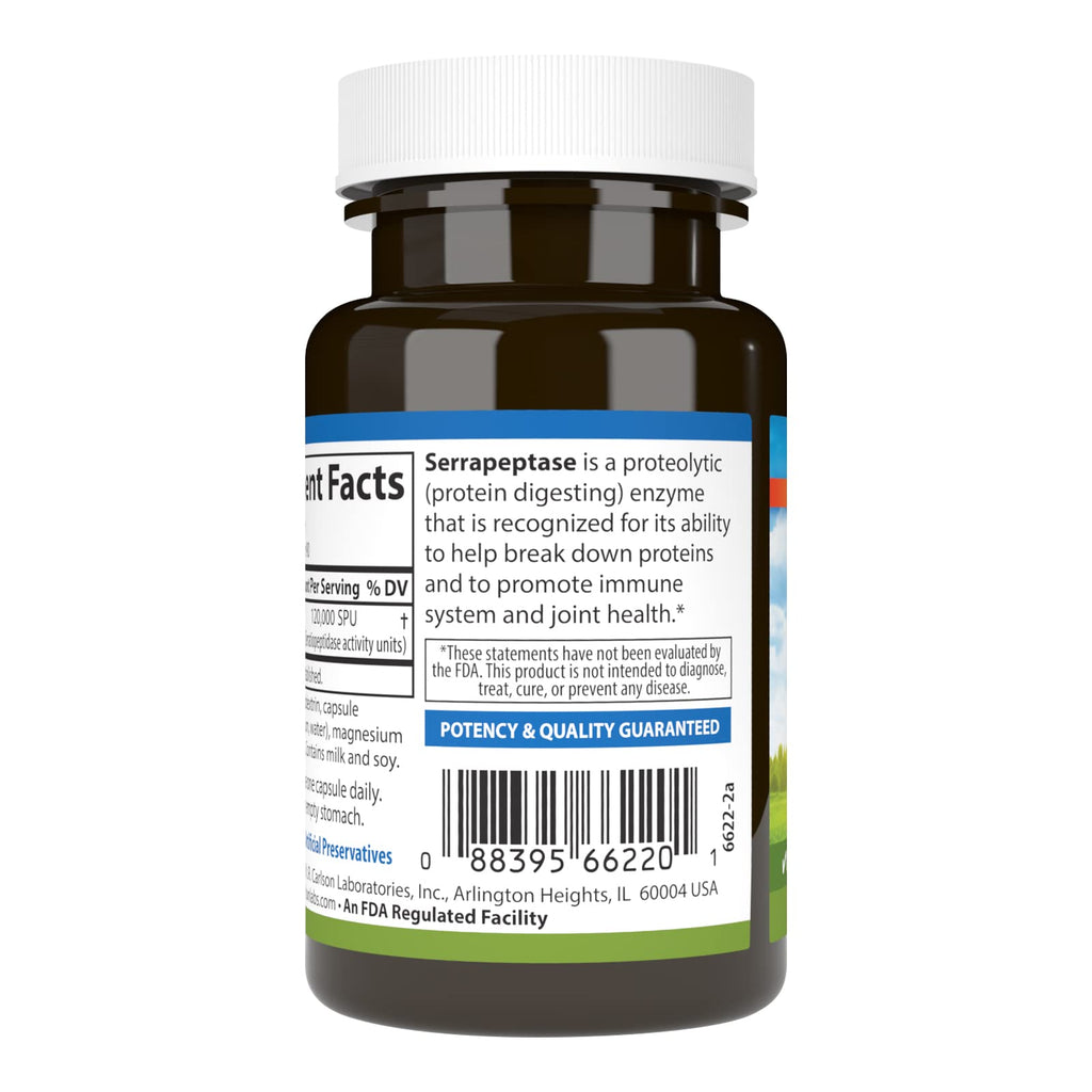 natural anti-inflammatory Serrapeptase supplement