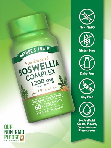 Natural anti-inflammatory supplement capsules