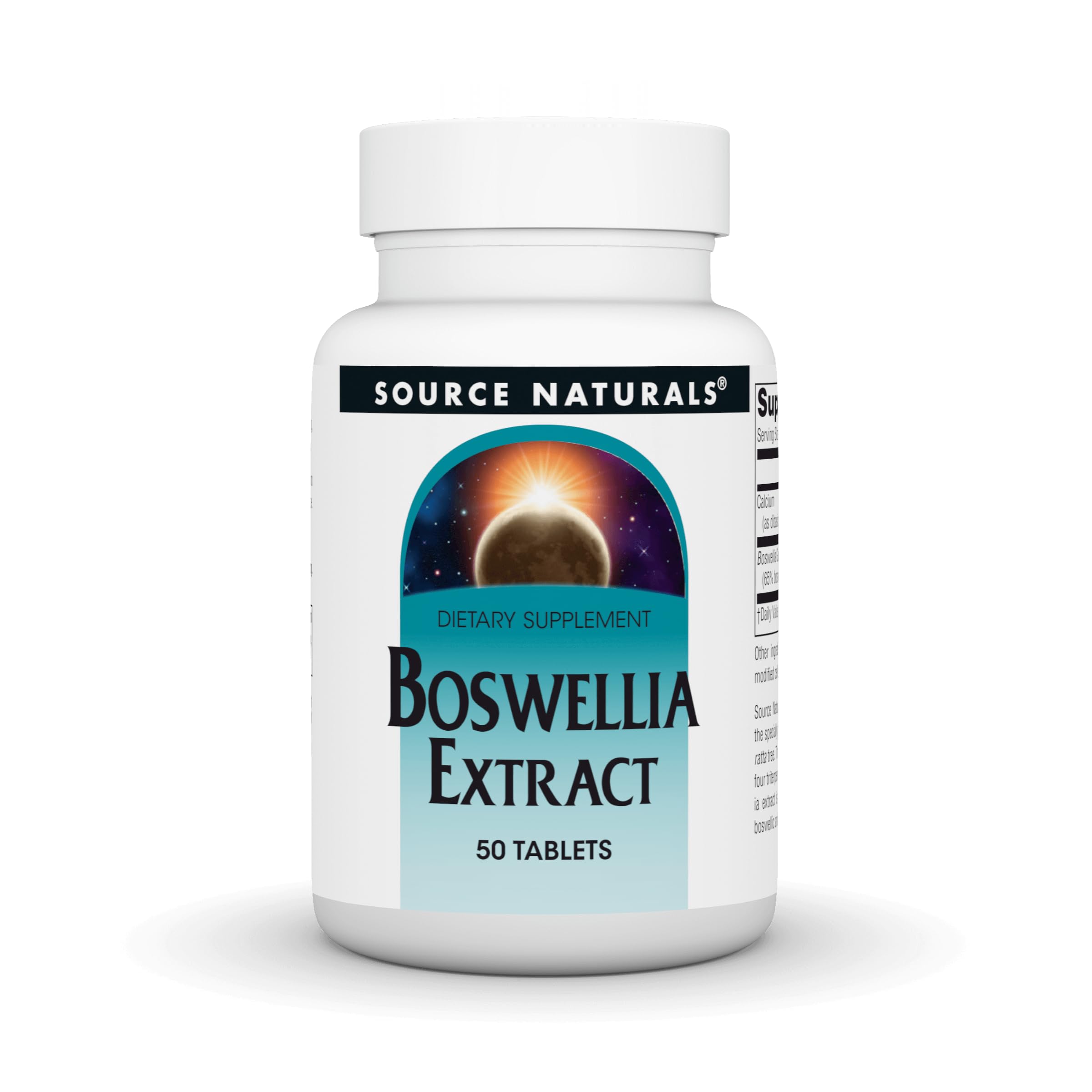 Natural anti-inflammatory supplement tablets