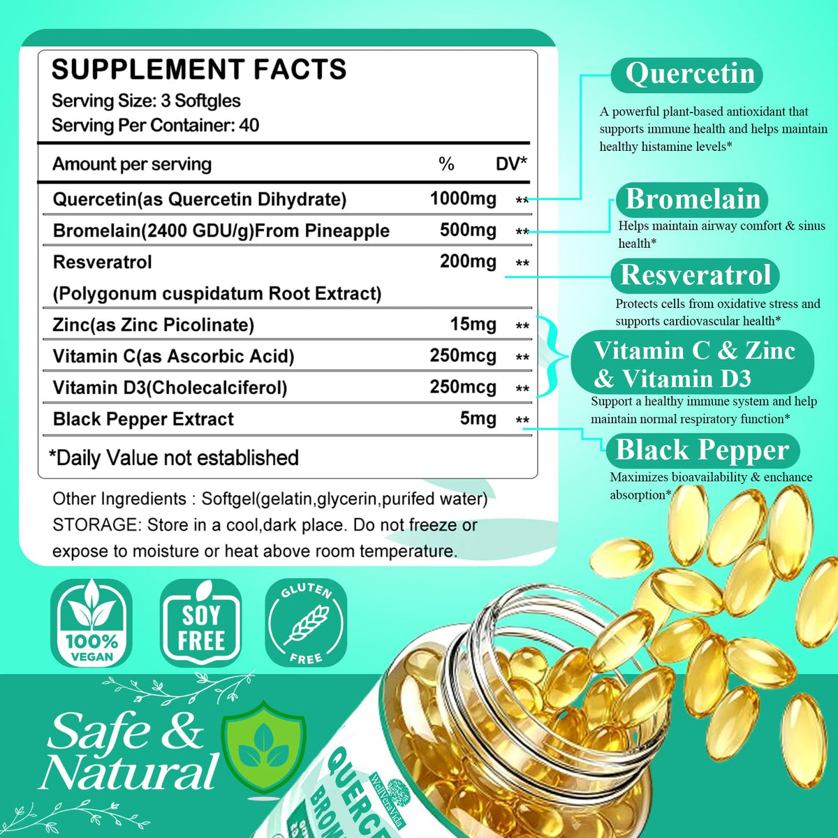 Natural anti-inflammatory supplement