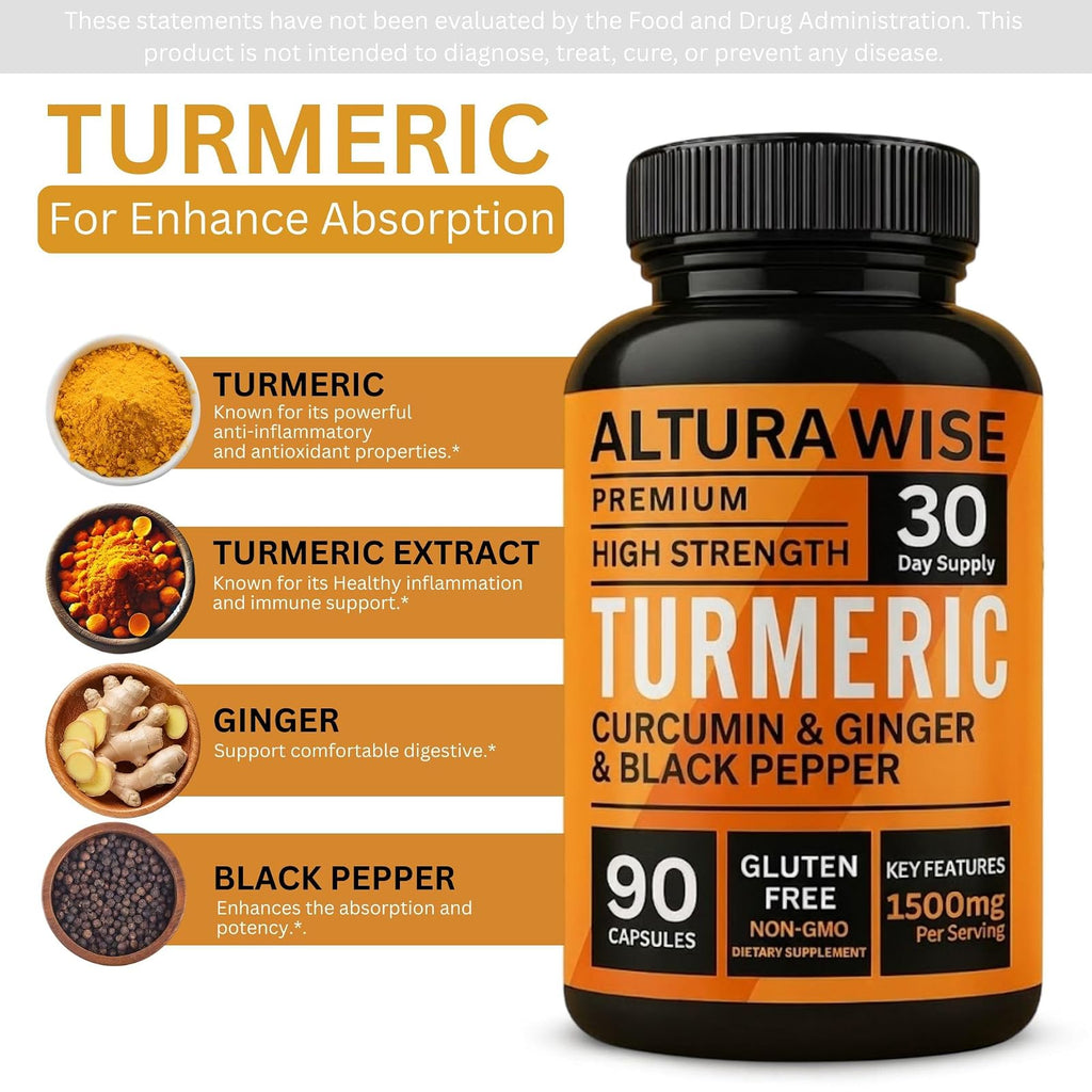 natural anti-inflammatory turmeric blend