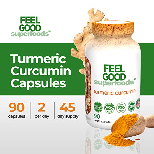 Natural anti-inflammatory turmeric capsules