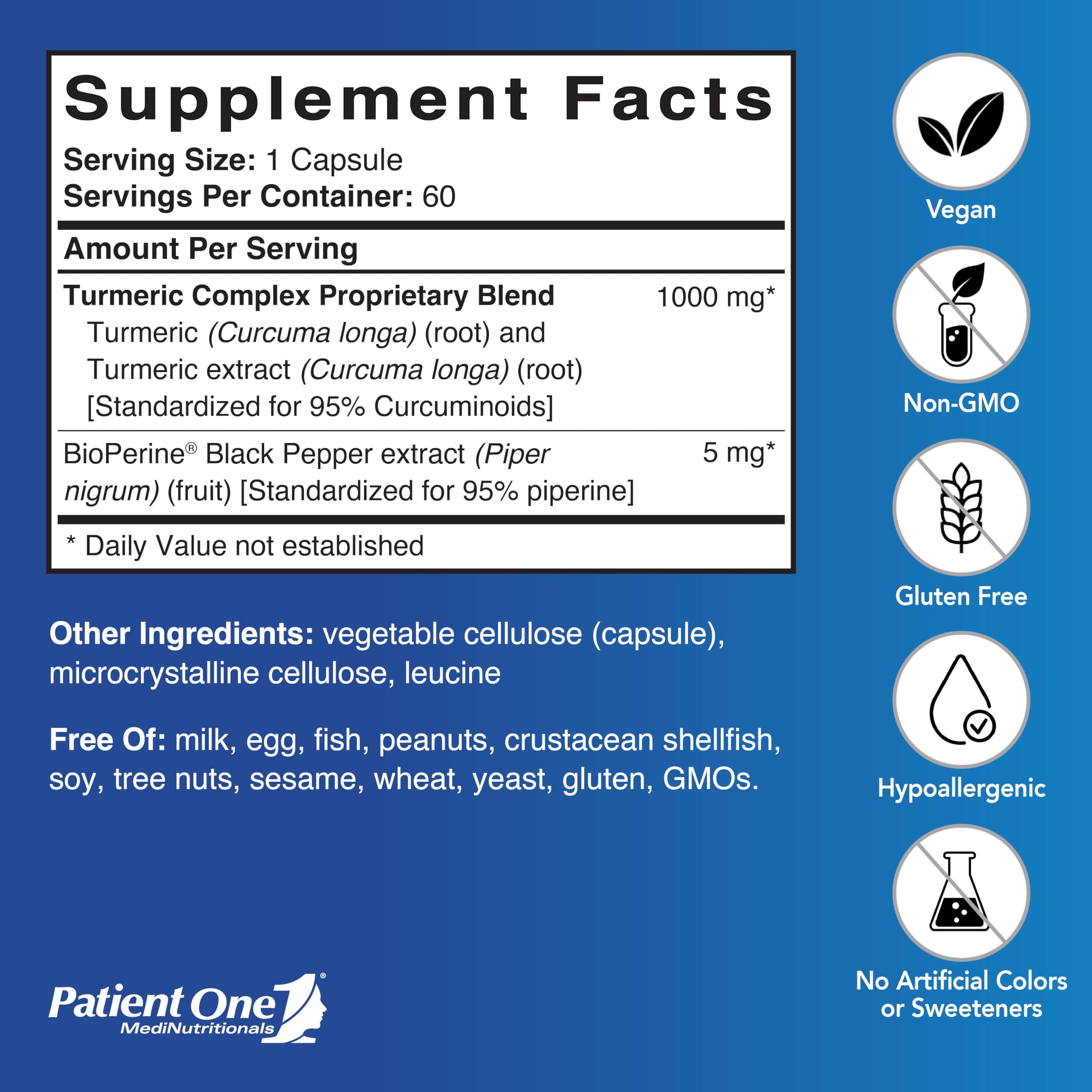 natural anti-inflammatory turmeric capsules
