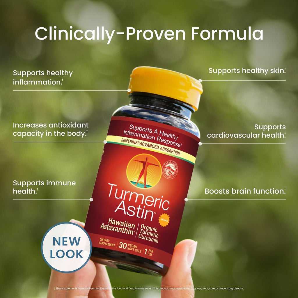 Natural anti-inflammatory turmeric capsules