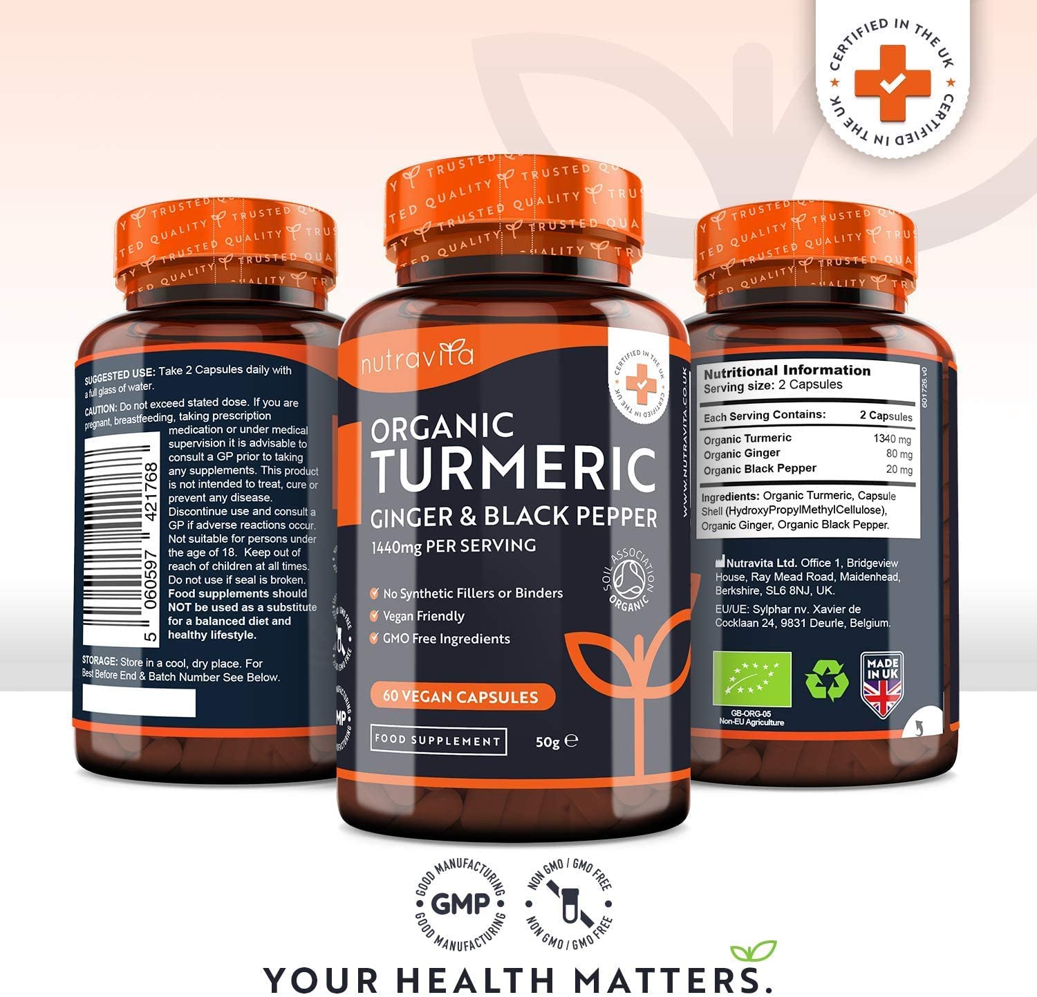 natural anti-inflammatory turmeric capsules