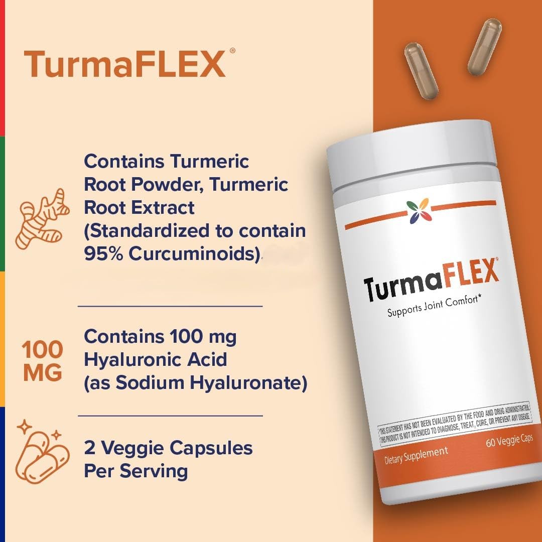 Natural anti-inflammatory turmeric capsules