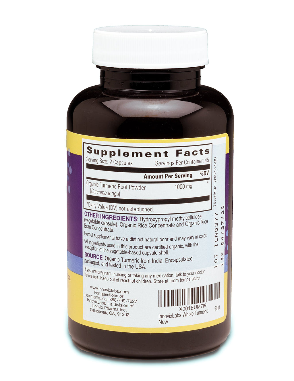 natural anti-inflammatory turmeric capsules