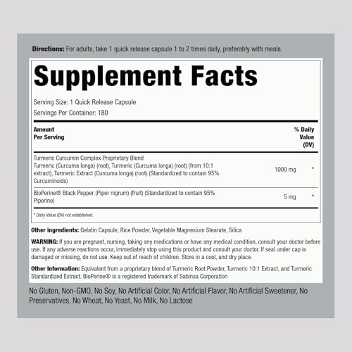 natural anti-inflammatory turmeric capsules