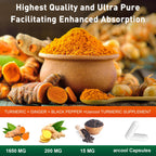 natural anti-inflammatory turmeric capsules