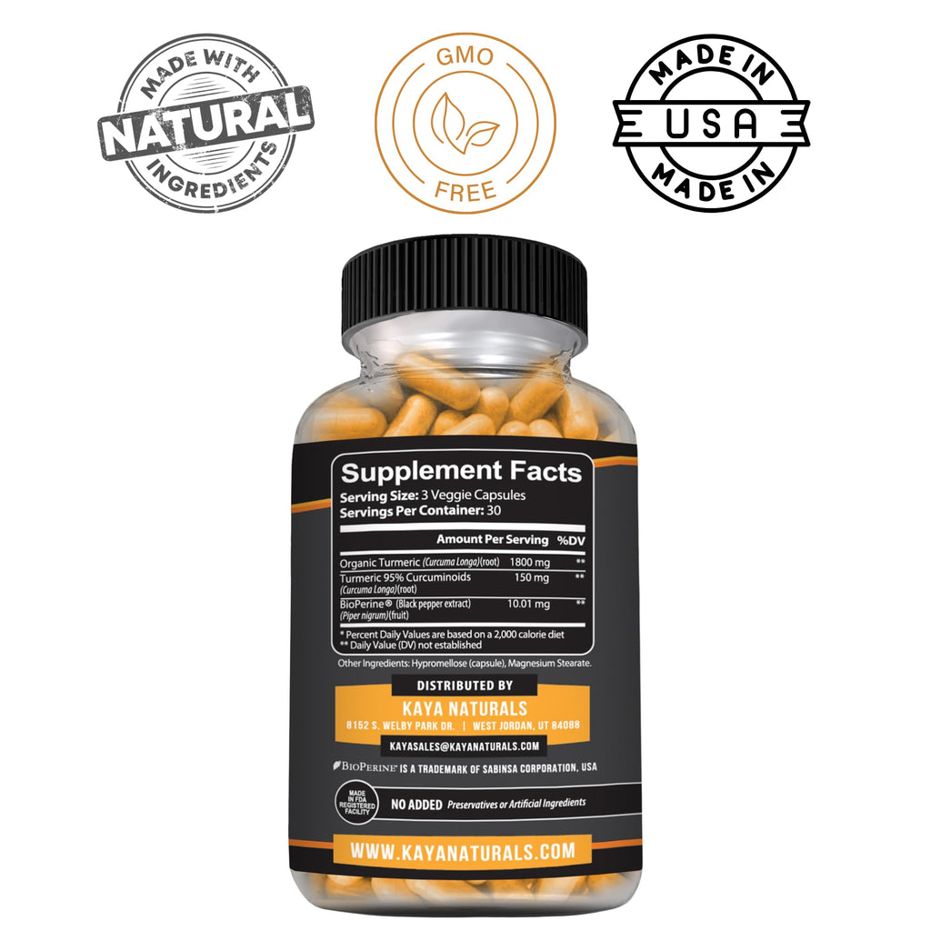 natural anti-inflammatory turmeric capsules