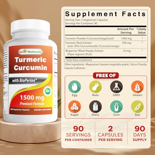 natural anti-inflammatory turmeric capsules