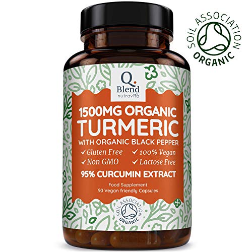 Natural anti-inflammatory turmeric capsules
