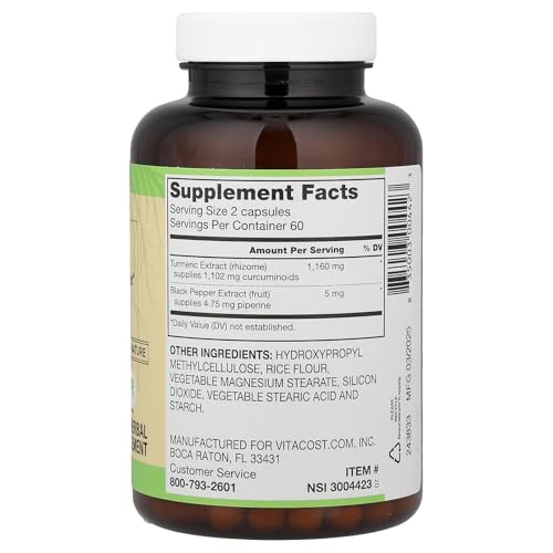 natural anti-inflammatory turmeric capsules