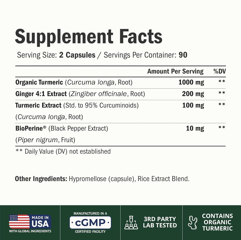 natural anti-inflammatory turmeric curcumin