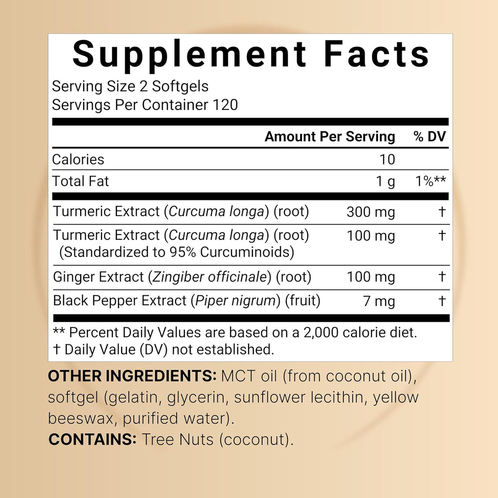 natural anti-inflammatory turmeric curcumin