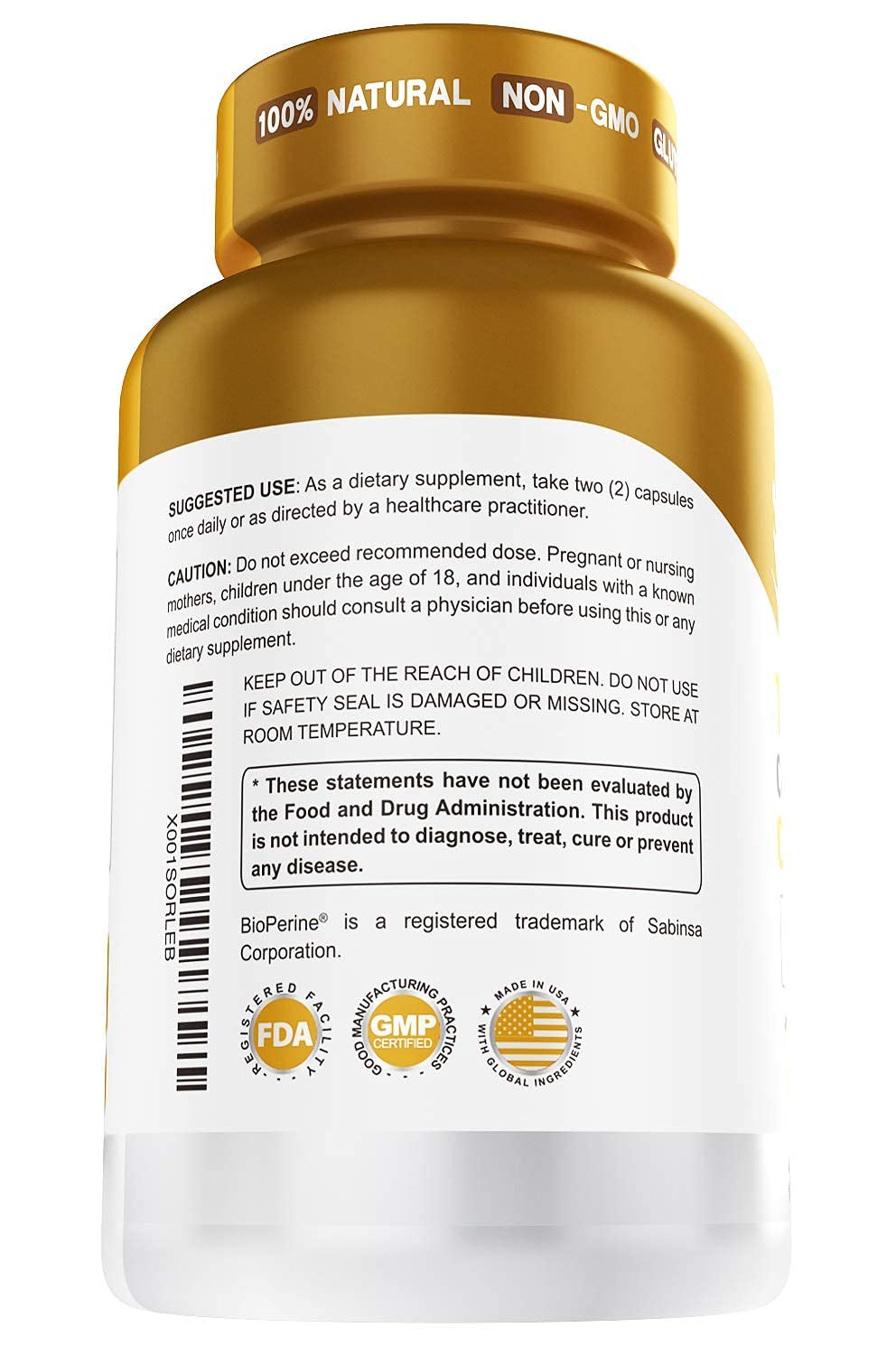 natural anti-inflammatory turmeric supplement