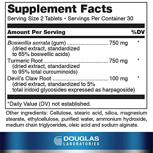Natural anti-inflammatory turmeric supplement