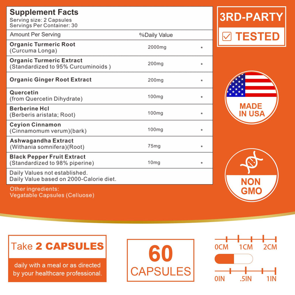 natural anti-inflammatory turmeric supplement