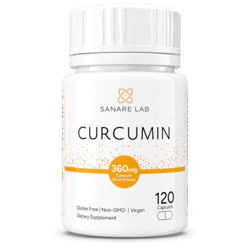 Natural anti-inflammatory turmeric supplement