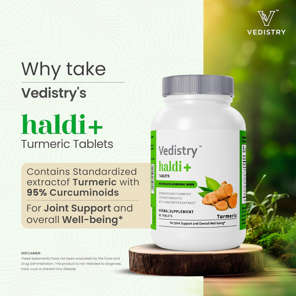 Natural anti-inflammatory turmeric supplement