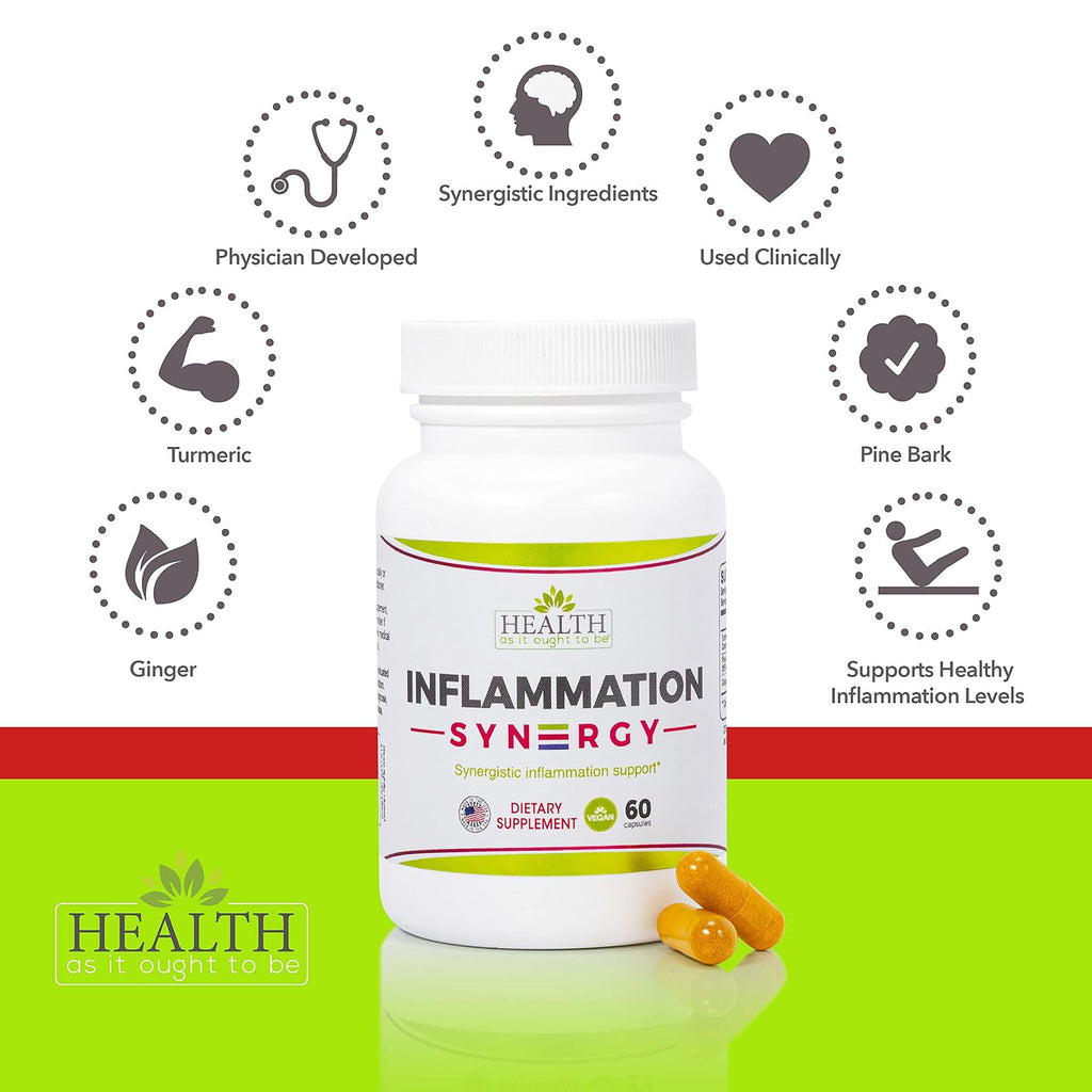 Natural anti-inflammatory turmeric supplement