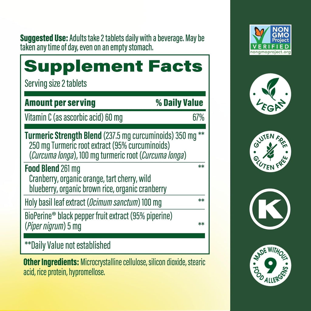 natural anti-inflammatory turmeric supplement