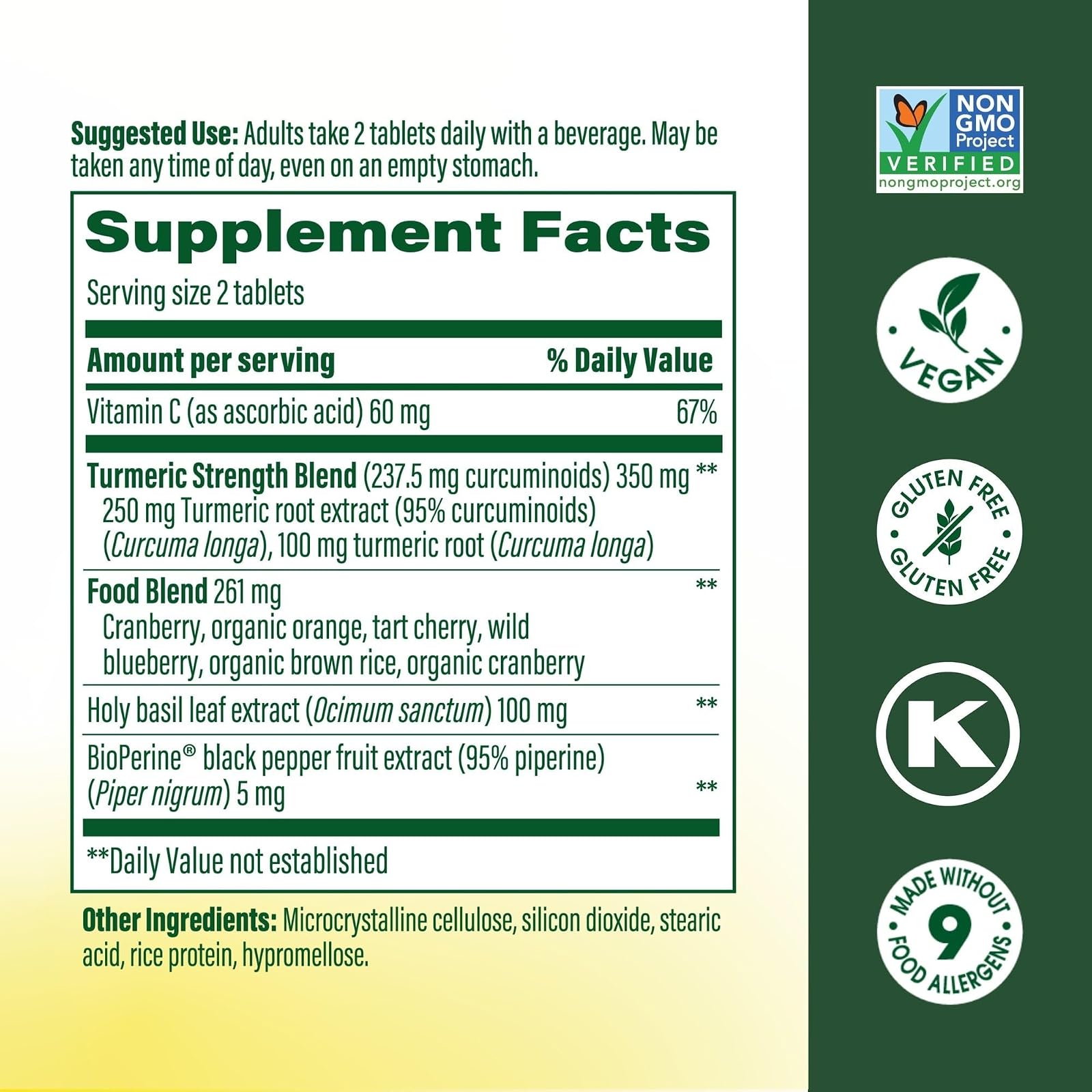 natural anti-inflammatory turmeric supplement