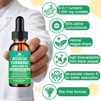 Natural anti-inflammatory turmeric supplement