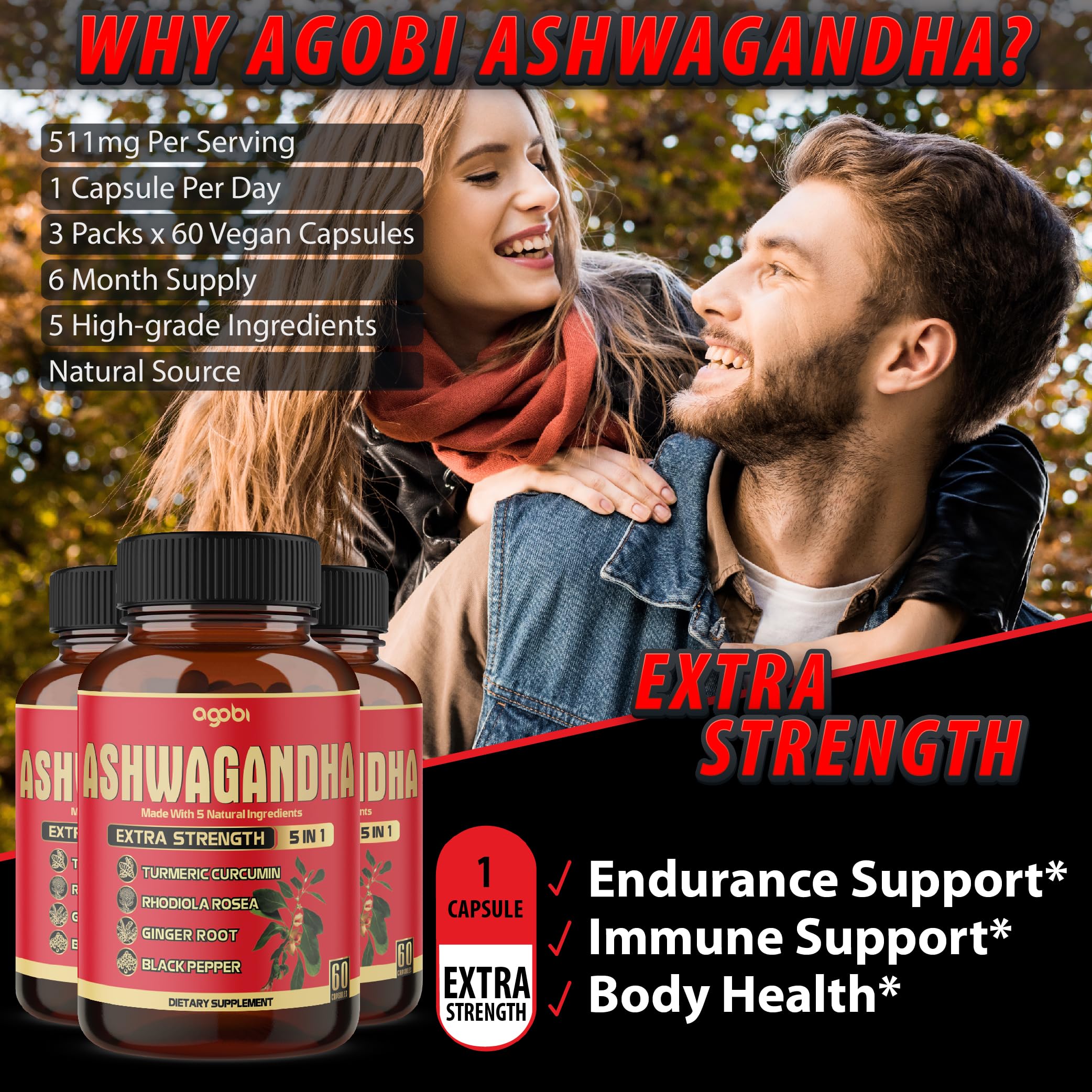 Natural anti-inflammatory turmeric supplement