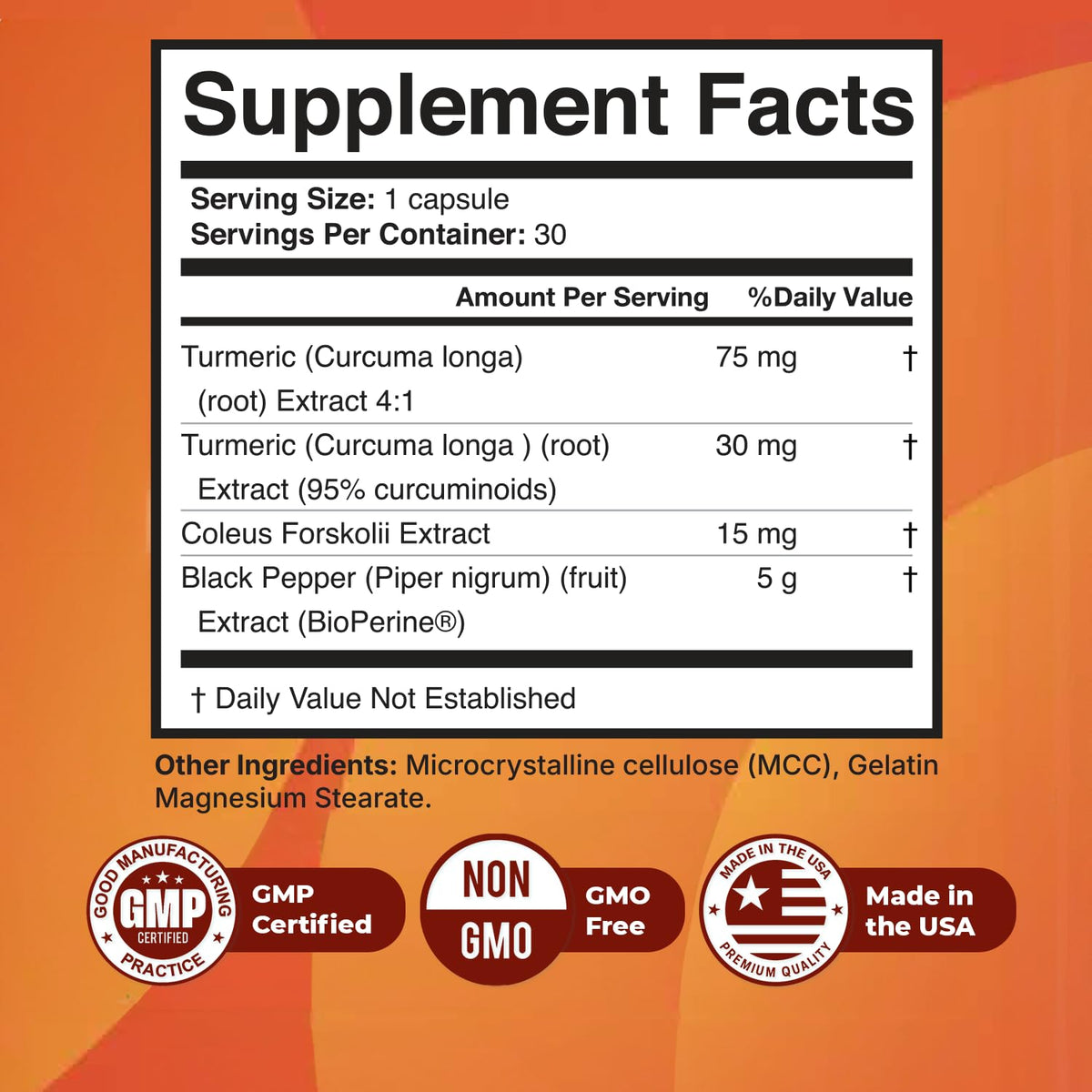 natural anti-inflammatory turmeric supplement