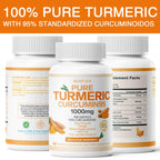 Natural anti-inflammatory turmeric supplement