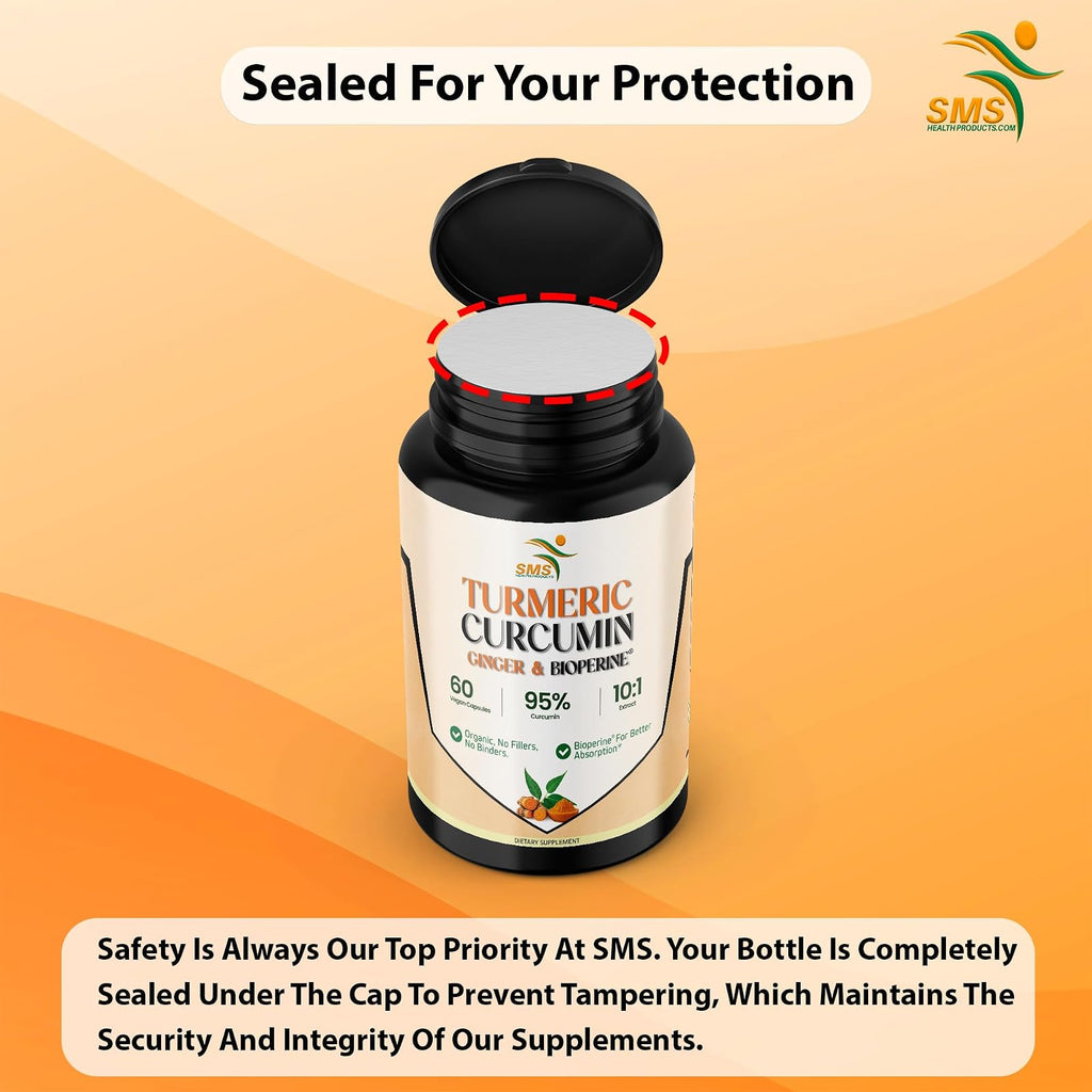 Natural anti-inflammatory turmeric supplement