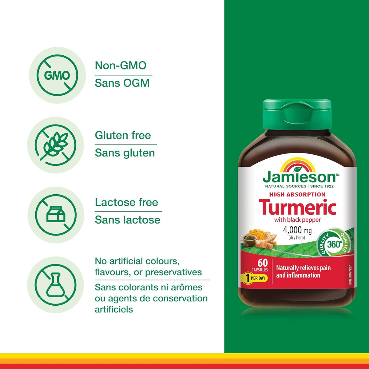 natural anti-inflammatory turmeric supplement