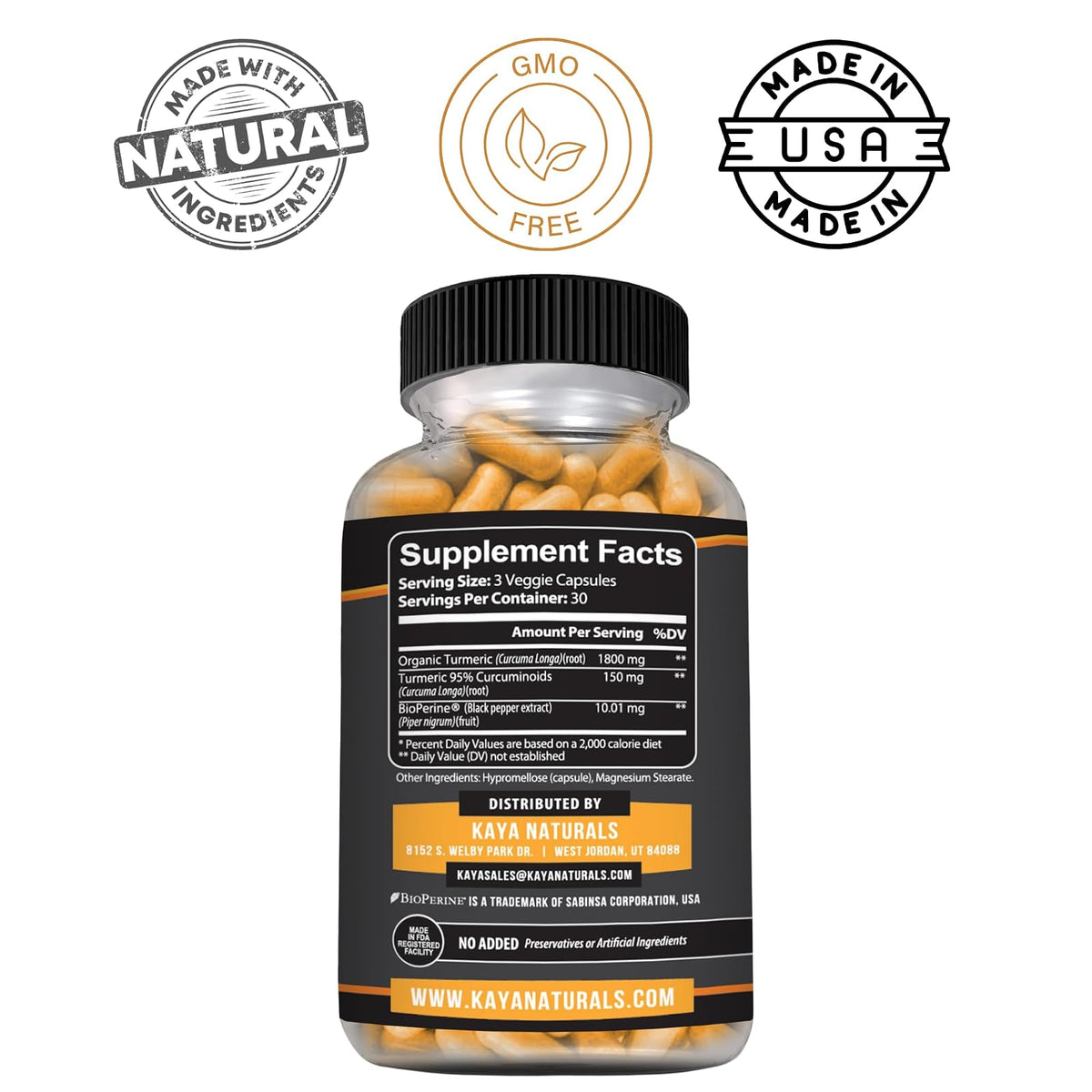 natural anti-inflammatory turmeric with black pepper