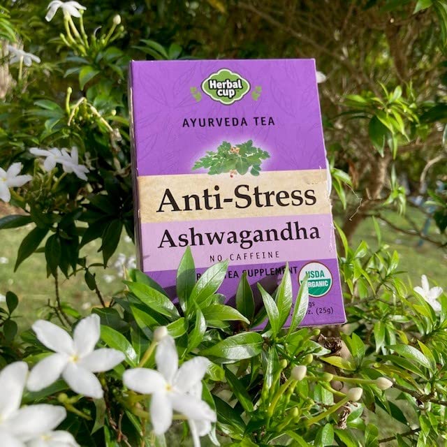 natural anti-stress herbal infusion