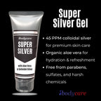 natural antibacterial silver gel